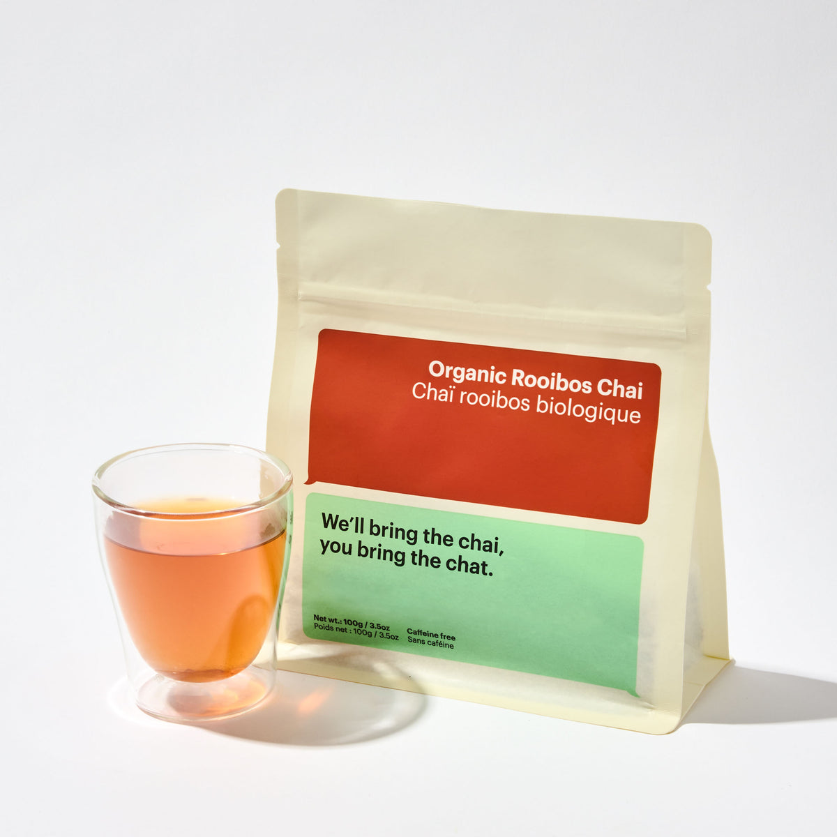 Organic Rooibos Chai - Caffeine-Free Herbal Tea | Habit Tea