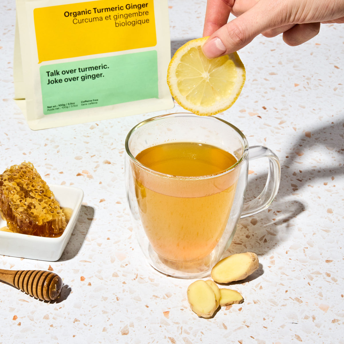 Organic Turmeric Ginger Tea