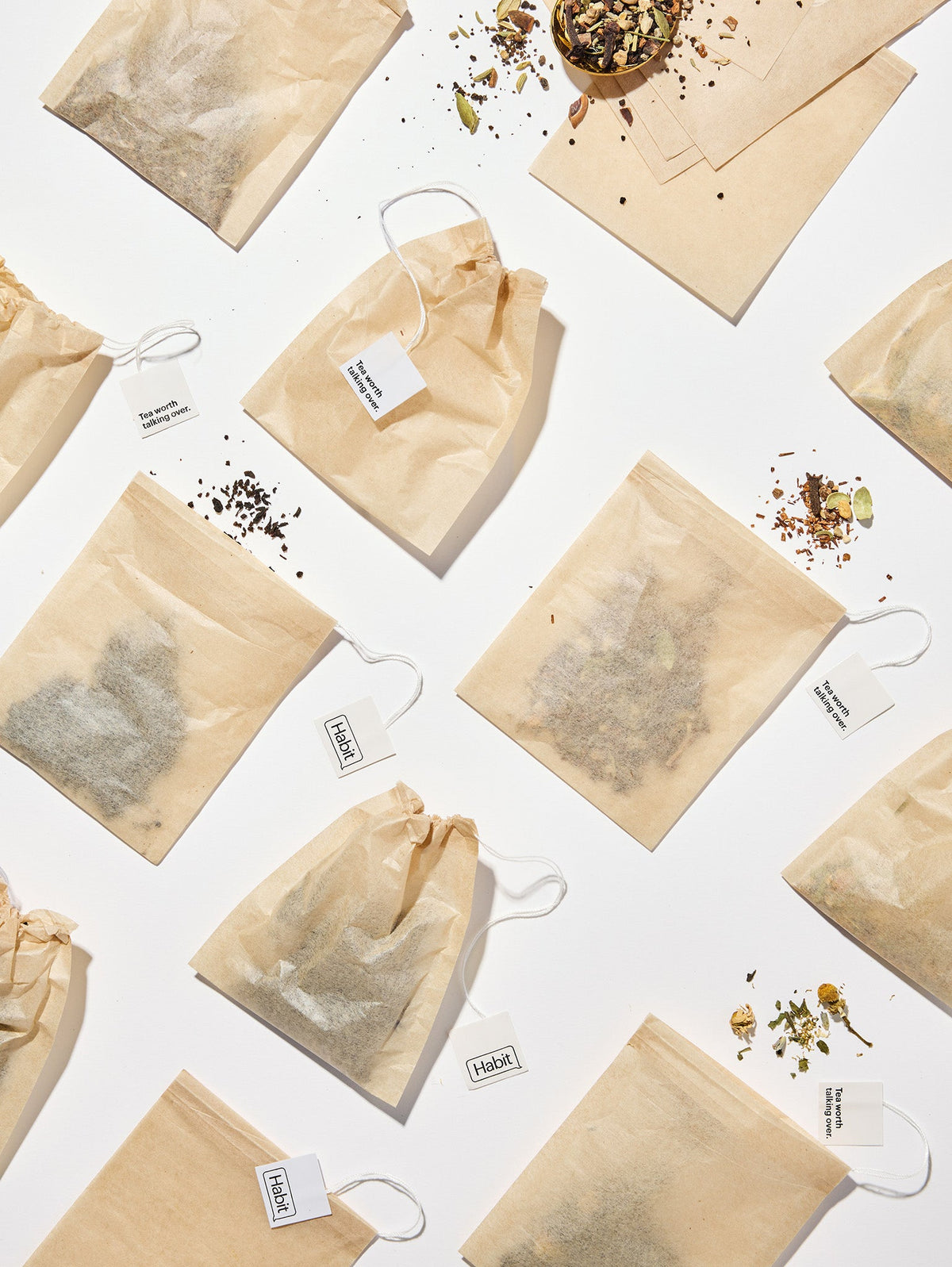 Habit - Tea worth talking over. Ethically sourced, fair-trade tea.
